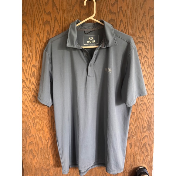 KUIU | Shirts | Kuiu Gila Ls Polo Mens Large Grey Short Sleeve ...